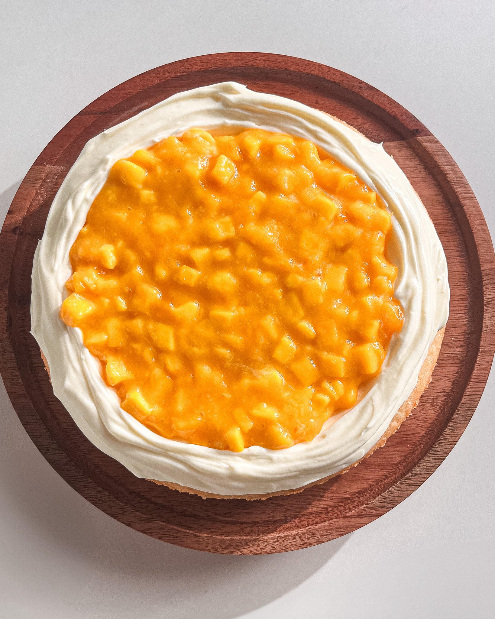 Mango Coconut Cake - PastrybySaloni