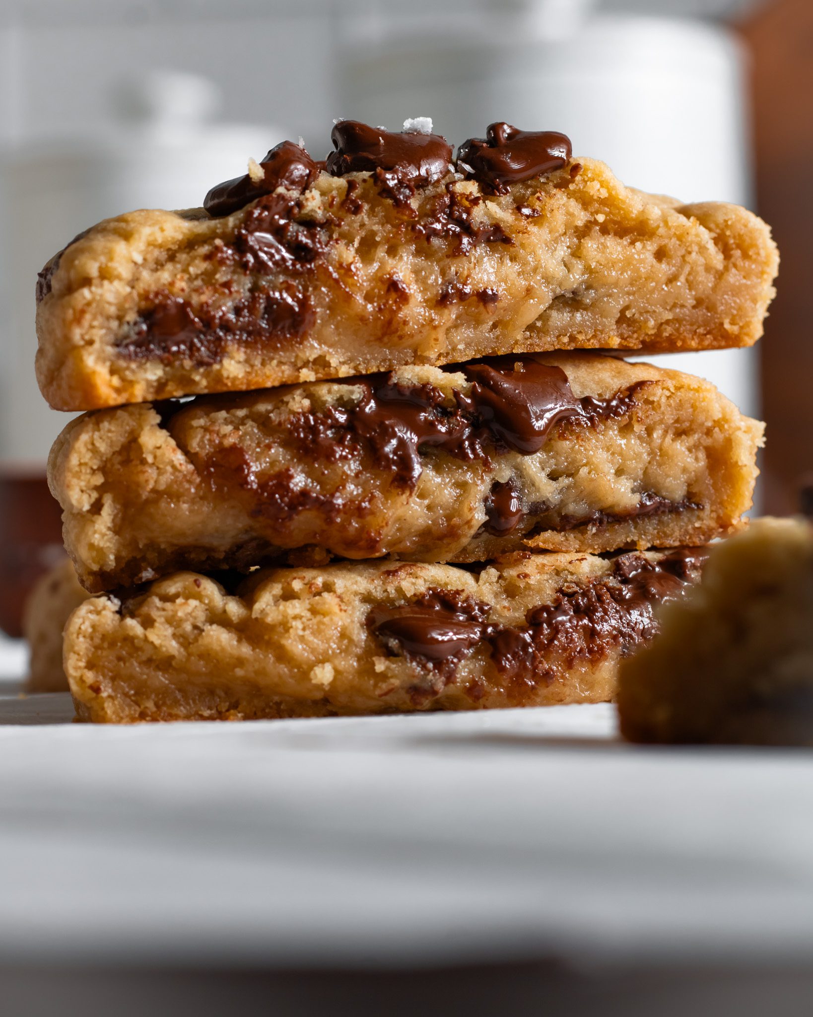 Thick NYC Chocolate Chip Cookies - PastrybySaloni